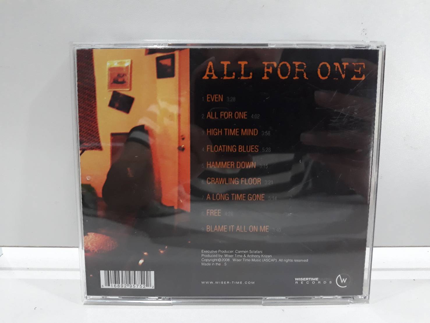 1CD Music ซีดีเพลง ALL FOR ONE (C12F88) - musicD - ThaiPick