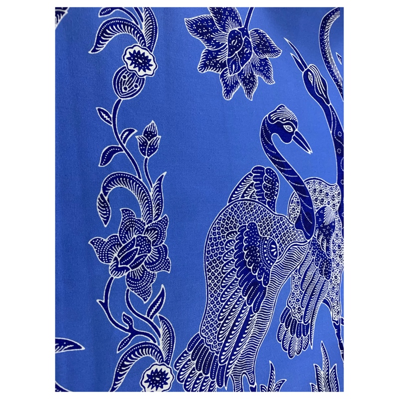 ผ้าบาติก ผ้าถุง ผ้าถุงปาเต๊ะ ผ้าปาเต๊ ผ้าชิ้น ลายดอกไม้ สวยๆ - koob - ThaiPick