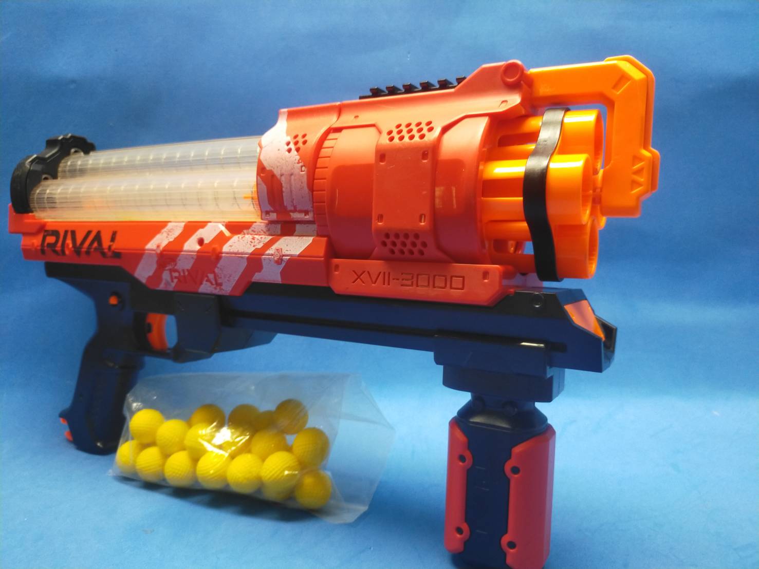 nerf rival Artemis XVII-3000 ปืนเนิร์ฟ ยิงมันส์ยิงแรง ใส่กระสุนครั้งละ30นัด มือสองของแท้ ...