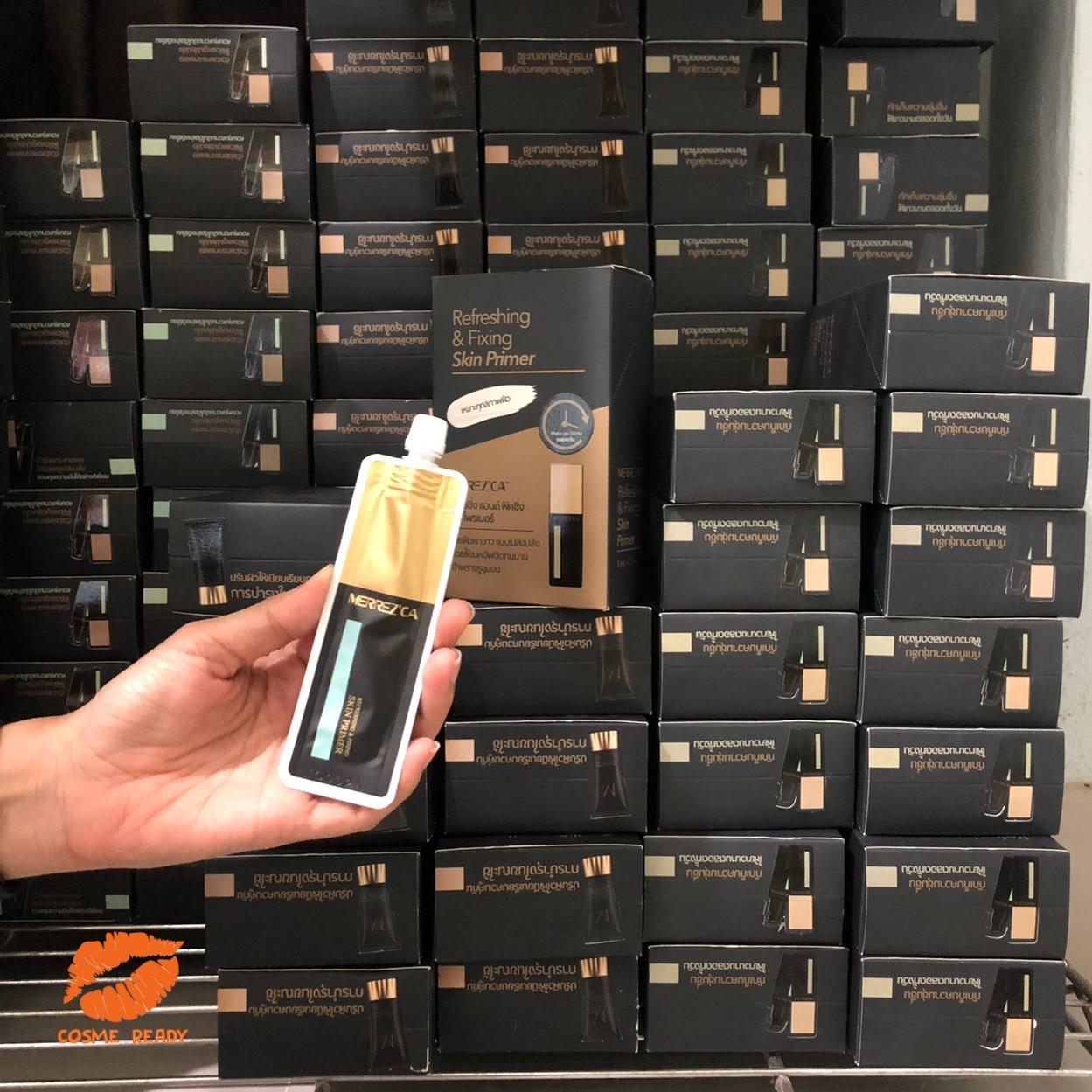 รีวิว Merrezca Refreshing & Fixing Skin Primer เมอเรซก้า ไพร์มเมอร์ แบบ ...