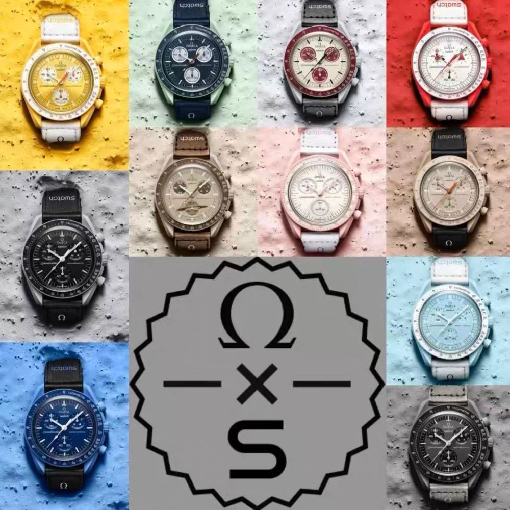 Omega × SWATCH Swatch Joint Watch Planetary Series Men’s and Women’s ...