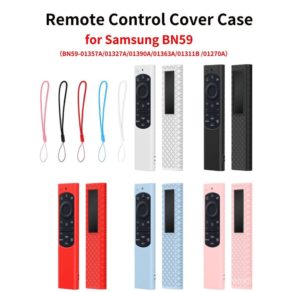 ใหม่ เคสรีโมตคอนโทรล ซิลิโคนนิ่ม พร้อมสายคล้อง สําหรับ Samsung BN59 ...