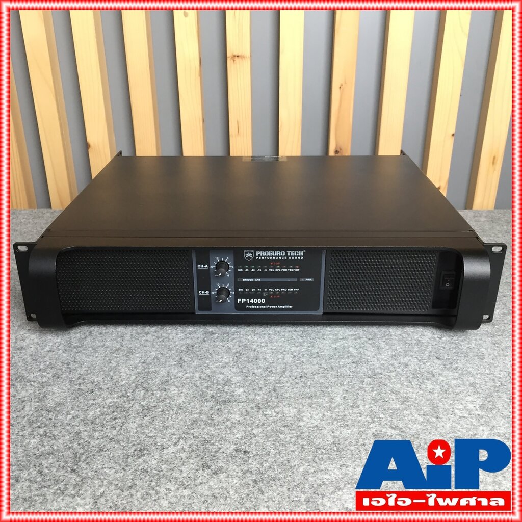 PROEUROTECH FP14000 POWERAMP FP-14000 PRO EUROTECH เพาเวอร์แอมป์ FP ...