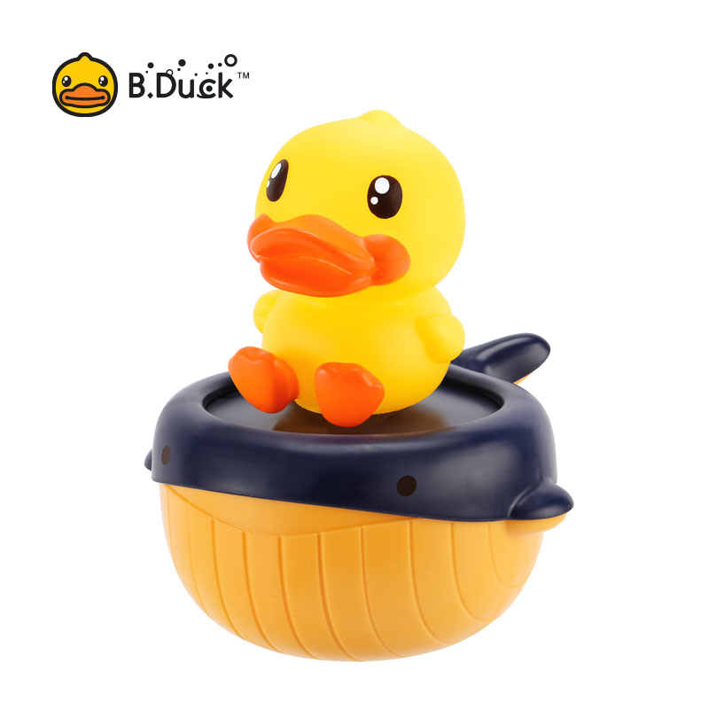 B.Duck Bathing Duck Toys Lovely and Wear-resistant Toys Floating Spray ...