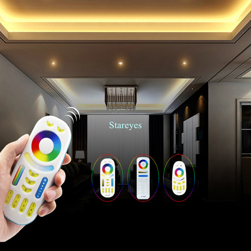 Mi Light RF 2.4G LED strip remote controller dimmer CCT RGB RGBW RGBCCT ...
