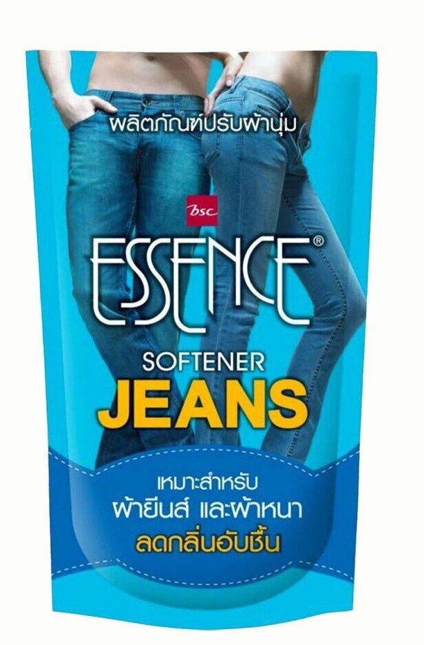 bsc essence เอสเซ้นซ์ น้ำยาปรับผ้านุ่ม สำหรับผ้า ยีนส์ 600มล. jeans ...