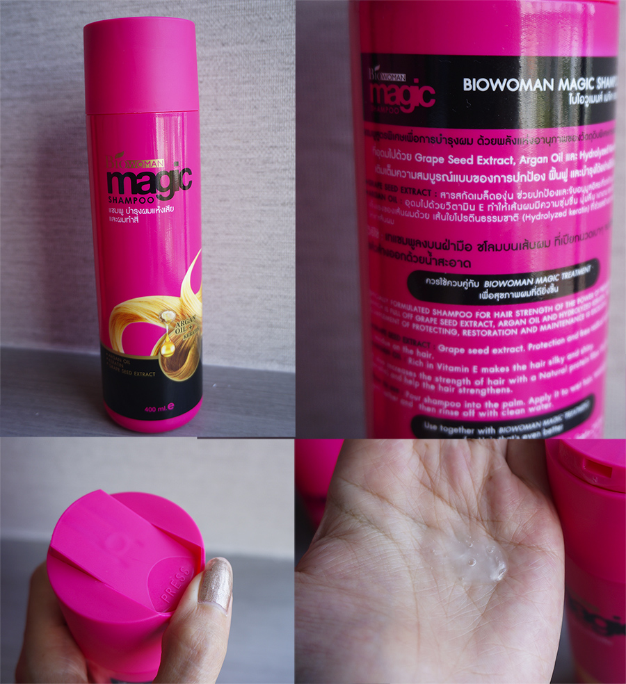 (หมออายุ 21/10/2021) Biowoman magic shampoo ไบโอวูเม้นส์ เมจิค แชมพู ...