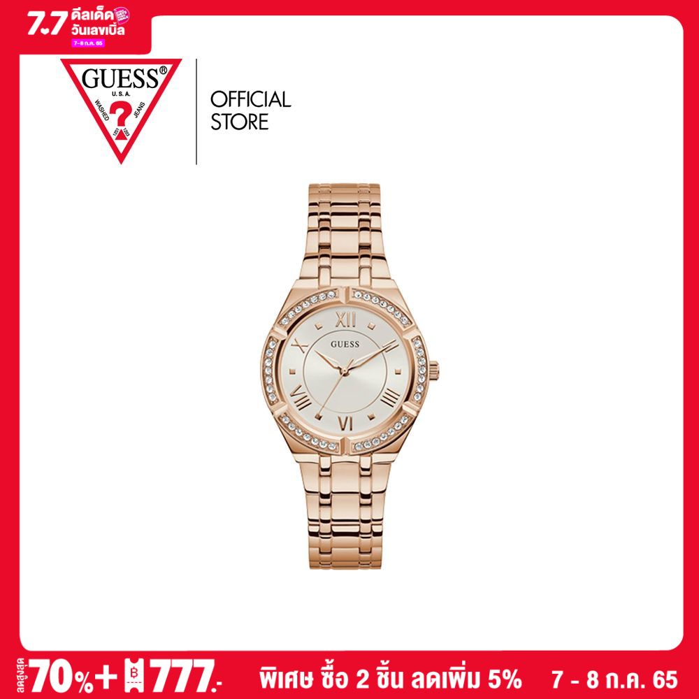 Guess นาฬิกาข้อมือผู้หญิง สายสแตนเลส รุ่น W1117,W1117L,W1117L3 - สีโรส ...