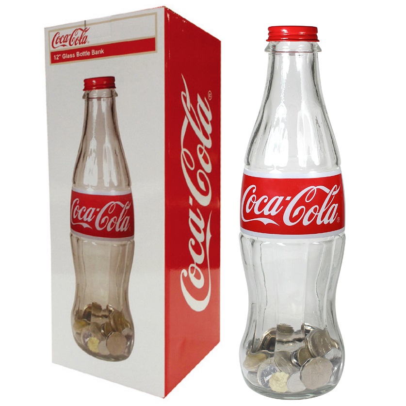 Gift boxes super-sized American van giant Coca-Cola 1 l glass bottles ...