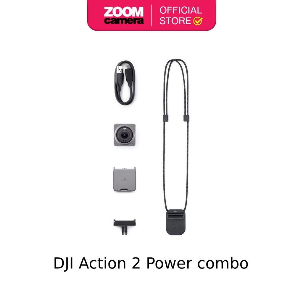DJI Action 2 กล้องแอคชั่น (ประกันศูนย์) - ZoomCamera - ThaiPick