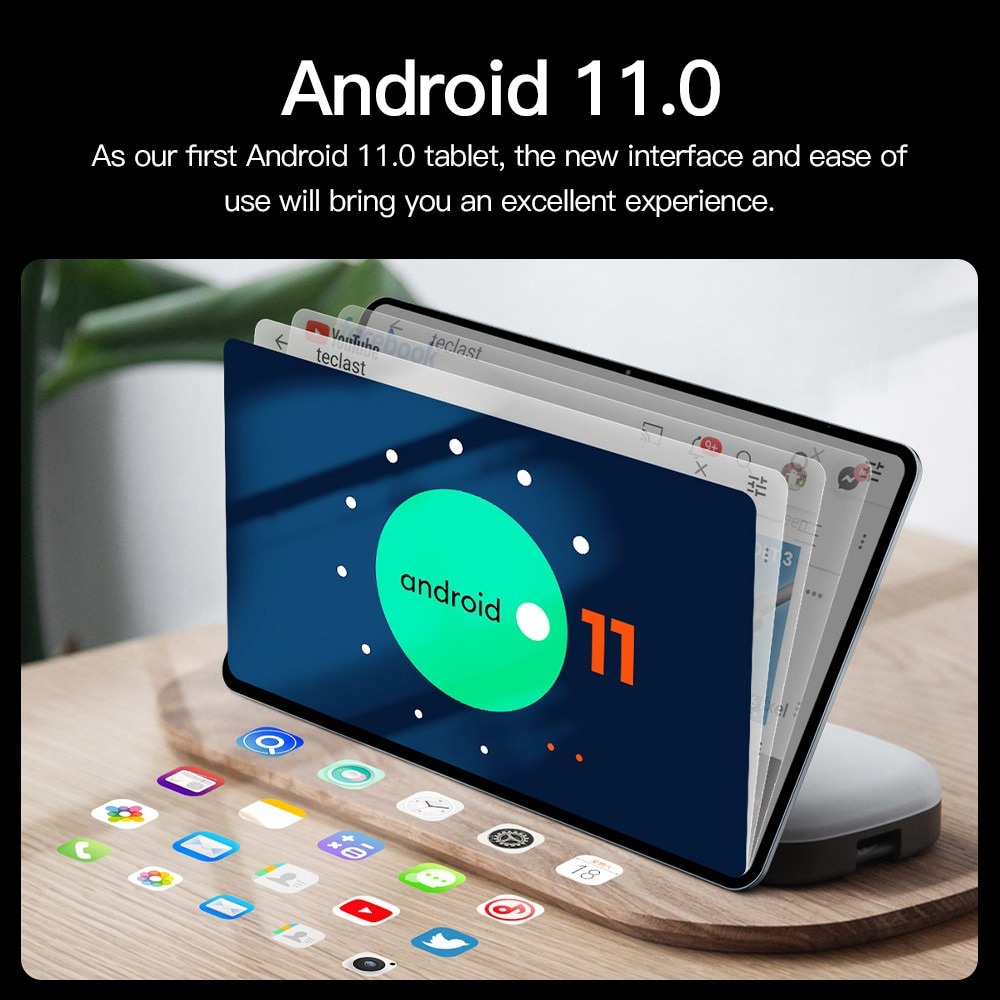 OPPO Tablet PC แท็บเล็ต 10.8 Inch Android 8.1 [6GB RAM 128GB ROM] Dual ...