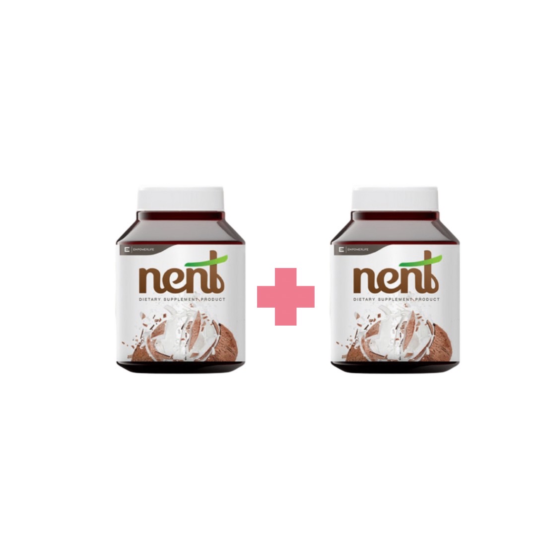 Nent 40 เม็ด 1 แถม1 น้ำมันมะพร้าวสกัดเย็นแบบซอฟเจล | Lazada.co.th