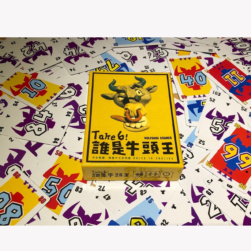 Board game Enjoy at home???? 6 Nimmt Card Game - การ์ดเกม Take 6 - Lung ...