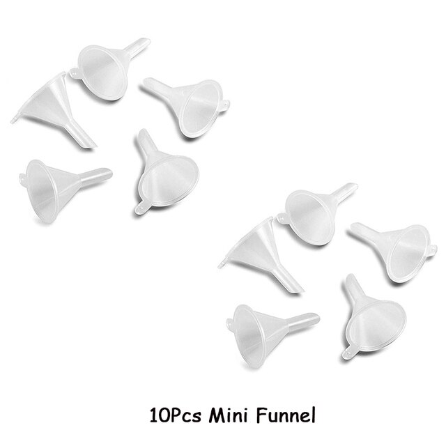 10Pcs 38mm*31mm Mini Funnel Perfume Dispenser Funnel Small Plastic ...