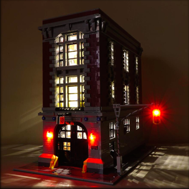 LED Light Up Kit สำหรับ 75827และ16001 Ghostbusters Firehouse สำนักงาน ...