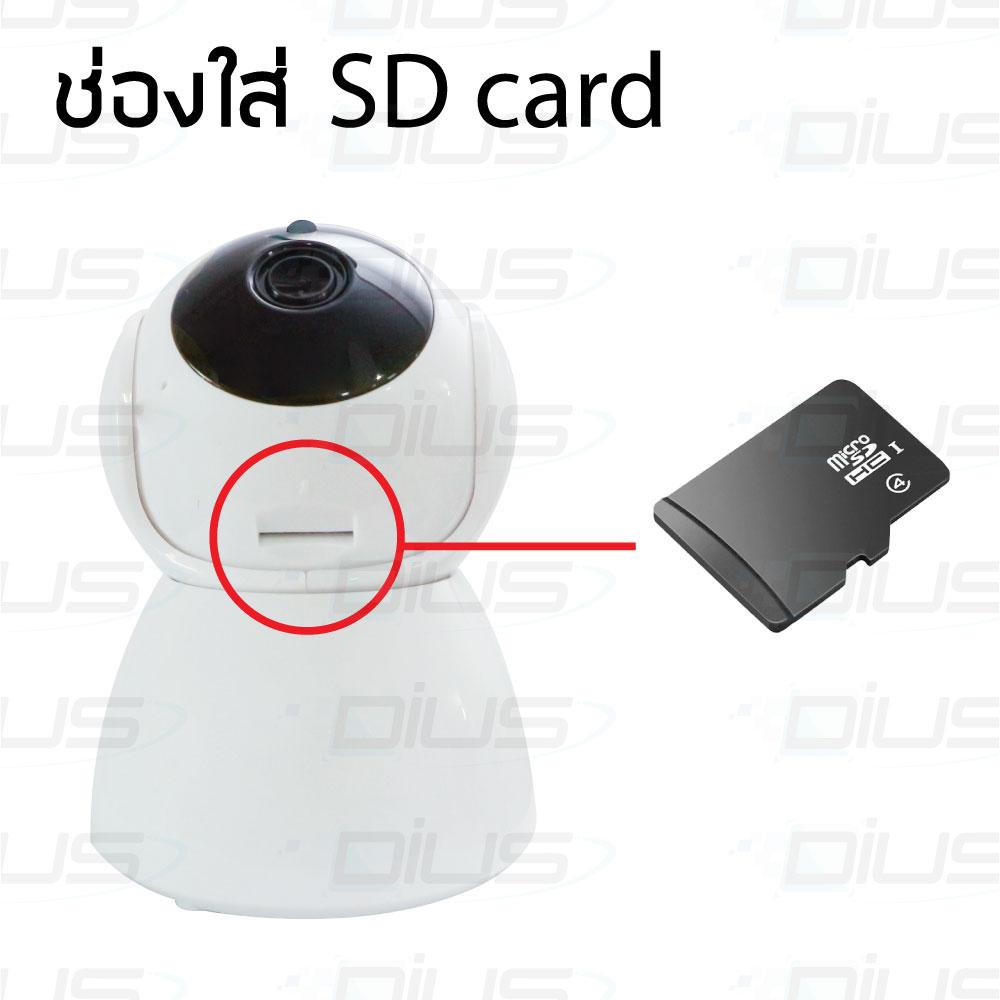 กล้องวงจรปิด กล้องไอพี 1.5mp 960P Wifi IP camera Robot ( App : V380 ) - IT Express - ThaiPick