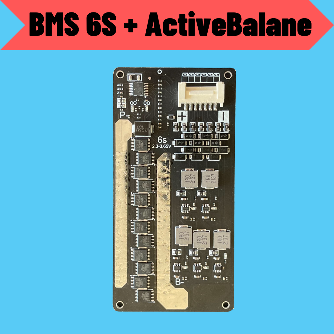 BMS 4S 6S 8S LiFePo4 3.2V มี Active Balance วงจรป้องกันแบตเตอรี่ลิเธียม ...