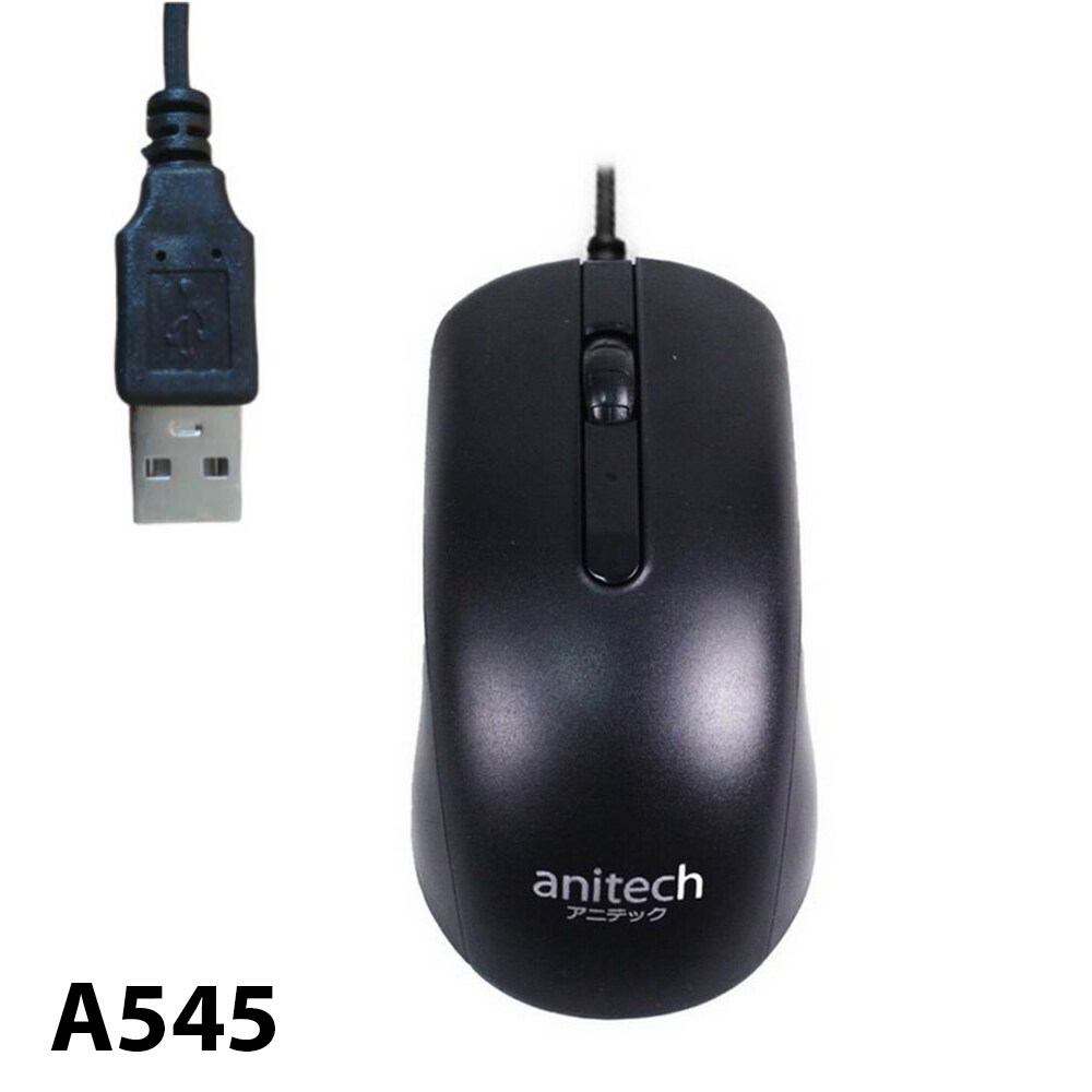 เมาส์ Anitech เมาส์ออปติคอล มีสาย mouse รุ่น A545 รับประกัน 2 ปี - soom ...