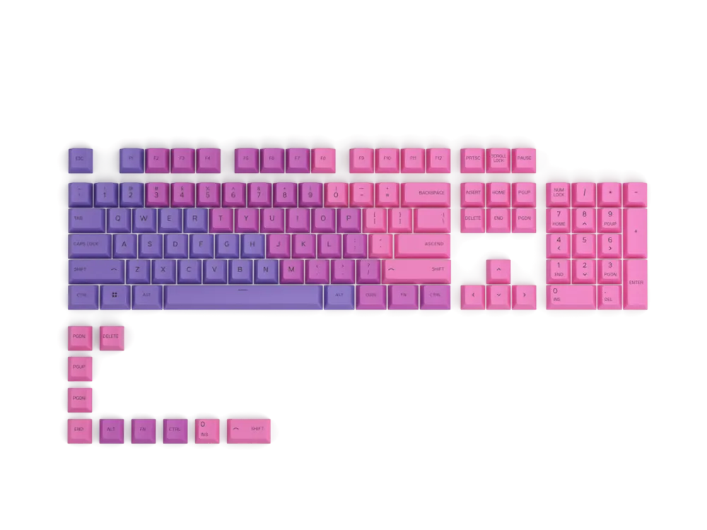 Glorious GPBT Keycaps 114 Key OCEAN | Thisshop