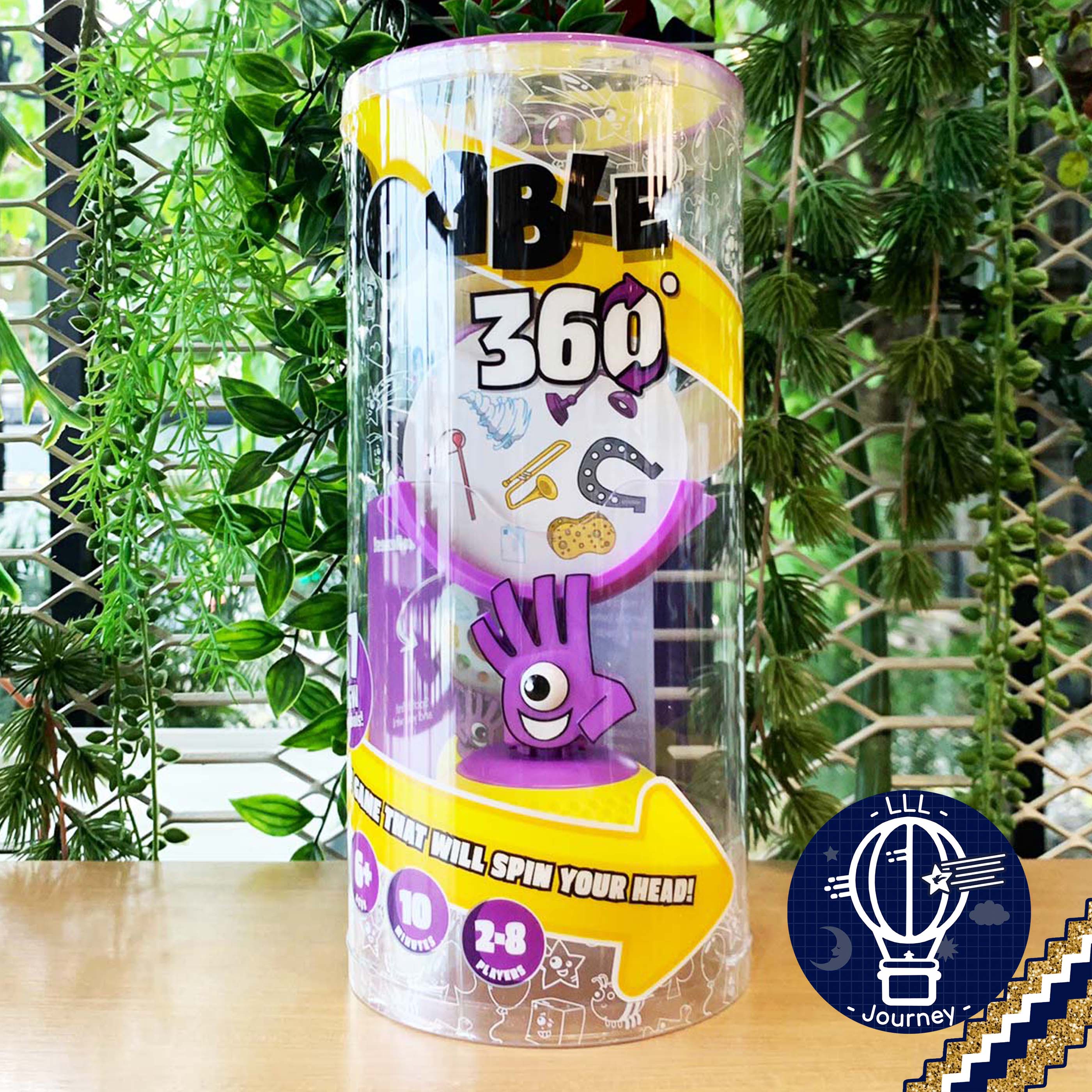 Spot It! Dobble ด็อบเบิล - Classic [ภาษาไทย/English] / 360° / Small Tin ...