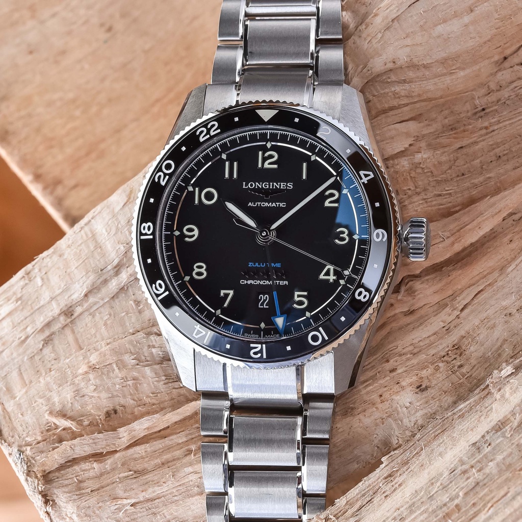 นาฬิกา Longines Spirit Zulu Time รุ่น L3.812.4.53.6 - Tavorn_Watch ...
