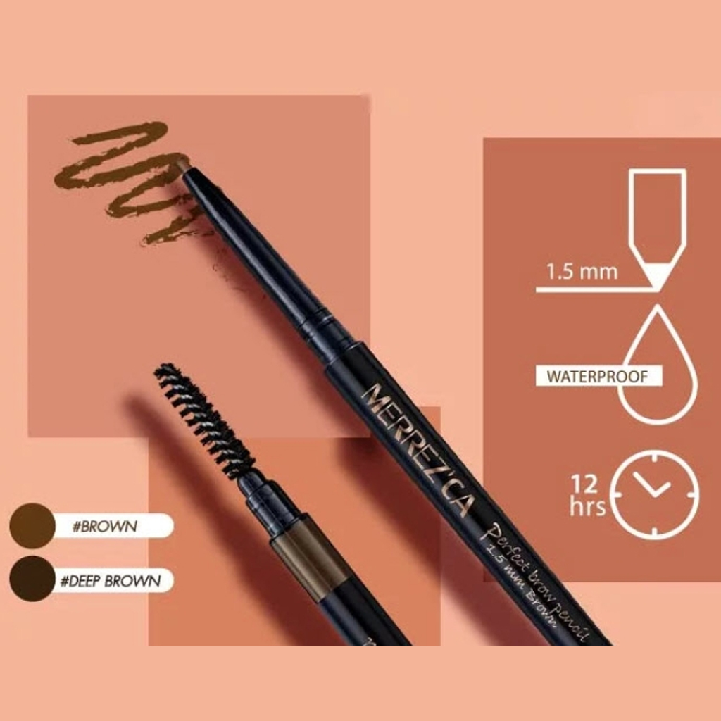 ดินสอเขียนคิ้ว เมอร์เรซกา Merrezca Eyebrow Pro Pencil/HD Prefect Brow ...