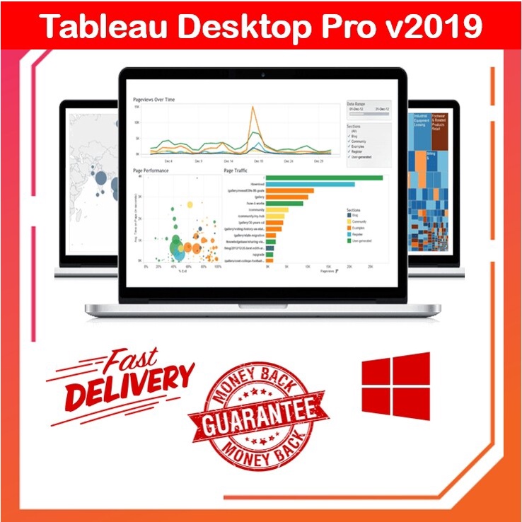 Tableau Desktop Pro v2019 Lifetime For Windows (64-Bit) | Full Version ...