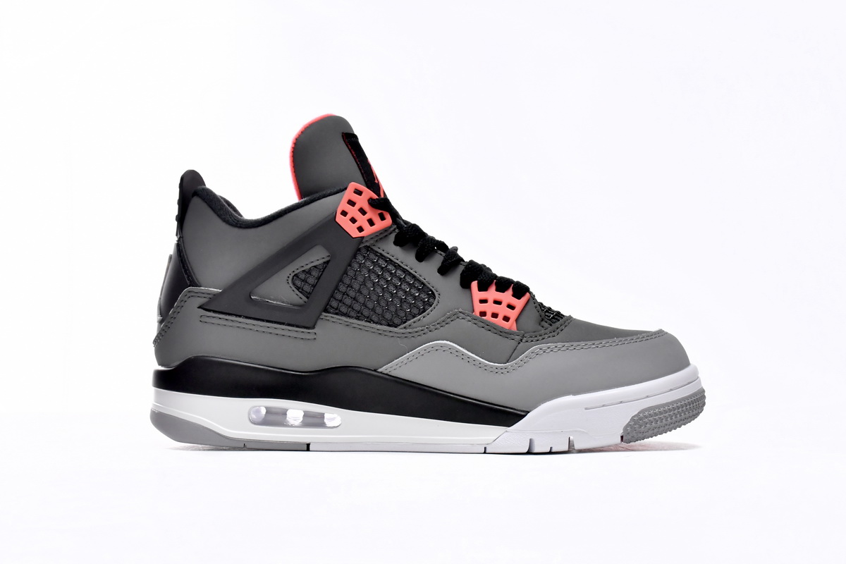 จอร์แดนรุ่นที่4 Air Jordan 4 Retro Infrared รองเท้าบาสเก็ตบอลขนาด36-47. ...