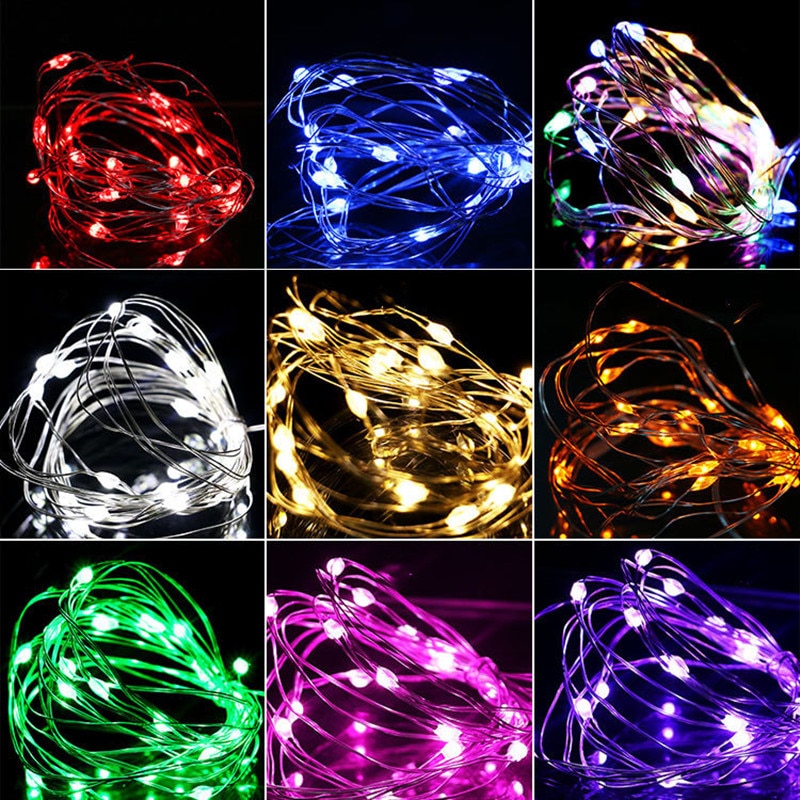 2Meter 20LED Battery Operated Fairy Lights Garland lights LED light For ...