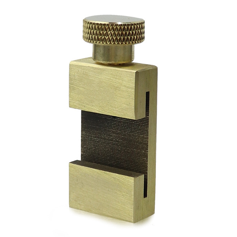 Steel Ruler Positioning Block Brass Angle Scriber Line Marking Gauge ...