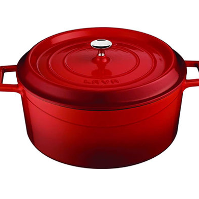 สินค้าแนะนำ Lava Enamelled Cast Iron Mini Round Casserole dia 10 CM. 0. ...
