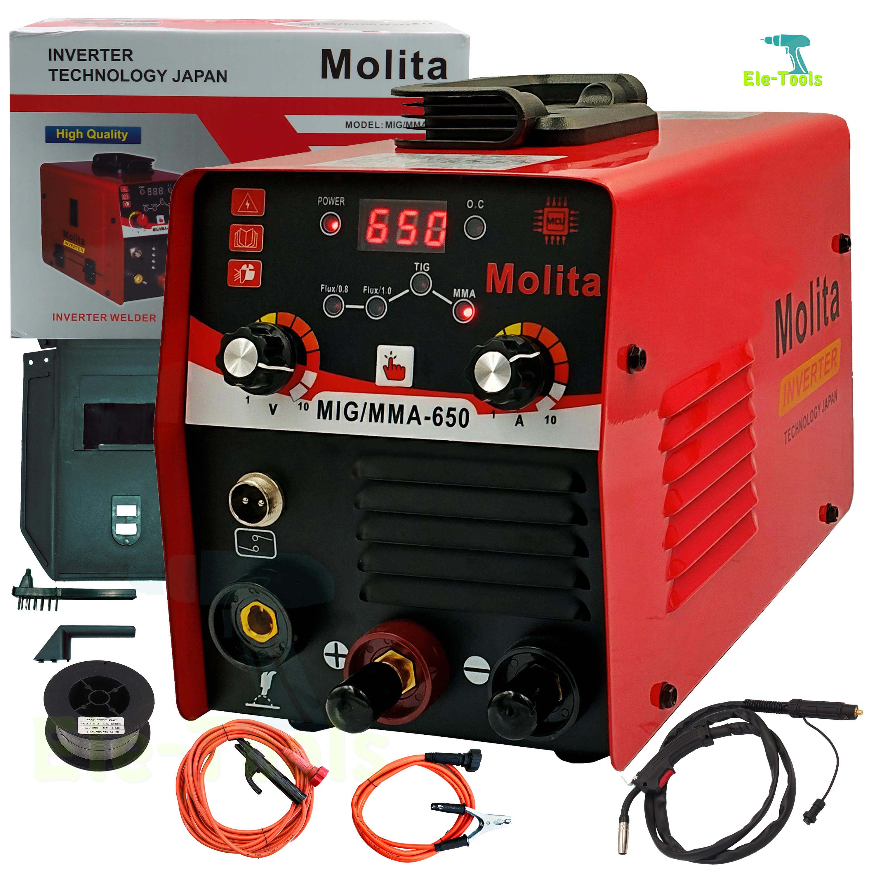 MOLITA ตู้เชื่อม 3 ระบบ MIG/MMA 650A INVENTER MMA/MIG/TIG รุ่นใหญ่ ตู้เชื่อมมิกซ์ ตู้เชื่อมไฟฟ้า ...