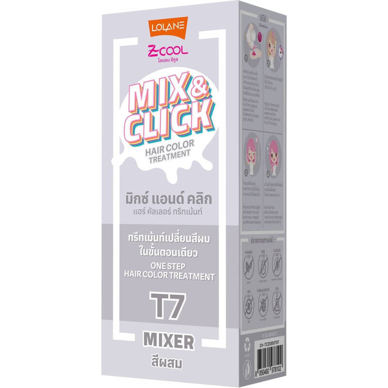 Lolane Z-Cool Mix & Click Hair Color Treatment โลแลน ซีคูล มิกซ์ แอนด์ ...