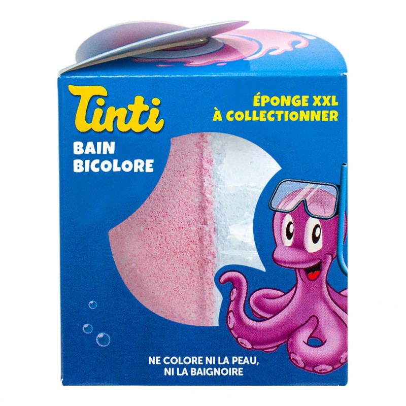TINTI® บาธบอมบ์ 2 สี ลูกใหญ่ มีของเล่นด้านใน เปลี่ยนสีน้ำ สำหรับเด็ก ...
