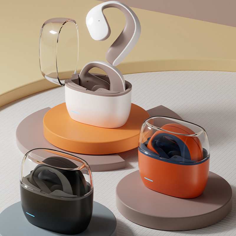 KUULAA Bluetooth Wireless Earphone TWS Ear Conduction Intelligent Noise ...