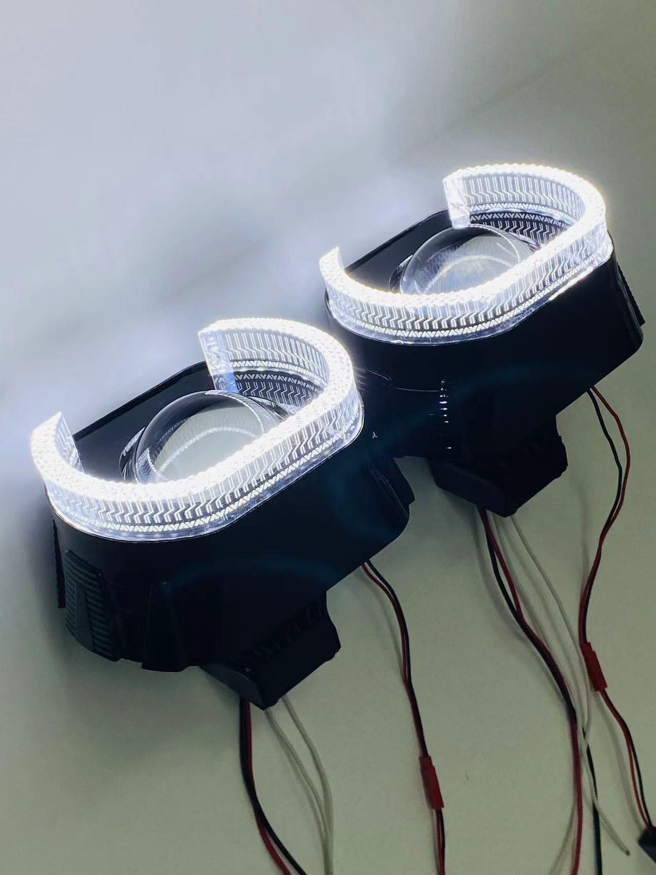 3 นิ้ว 5D Crystal bi LED BMW style-U | Lazada.co.th