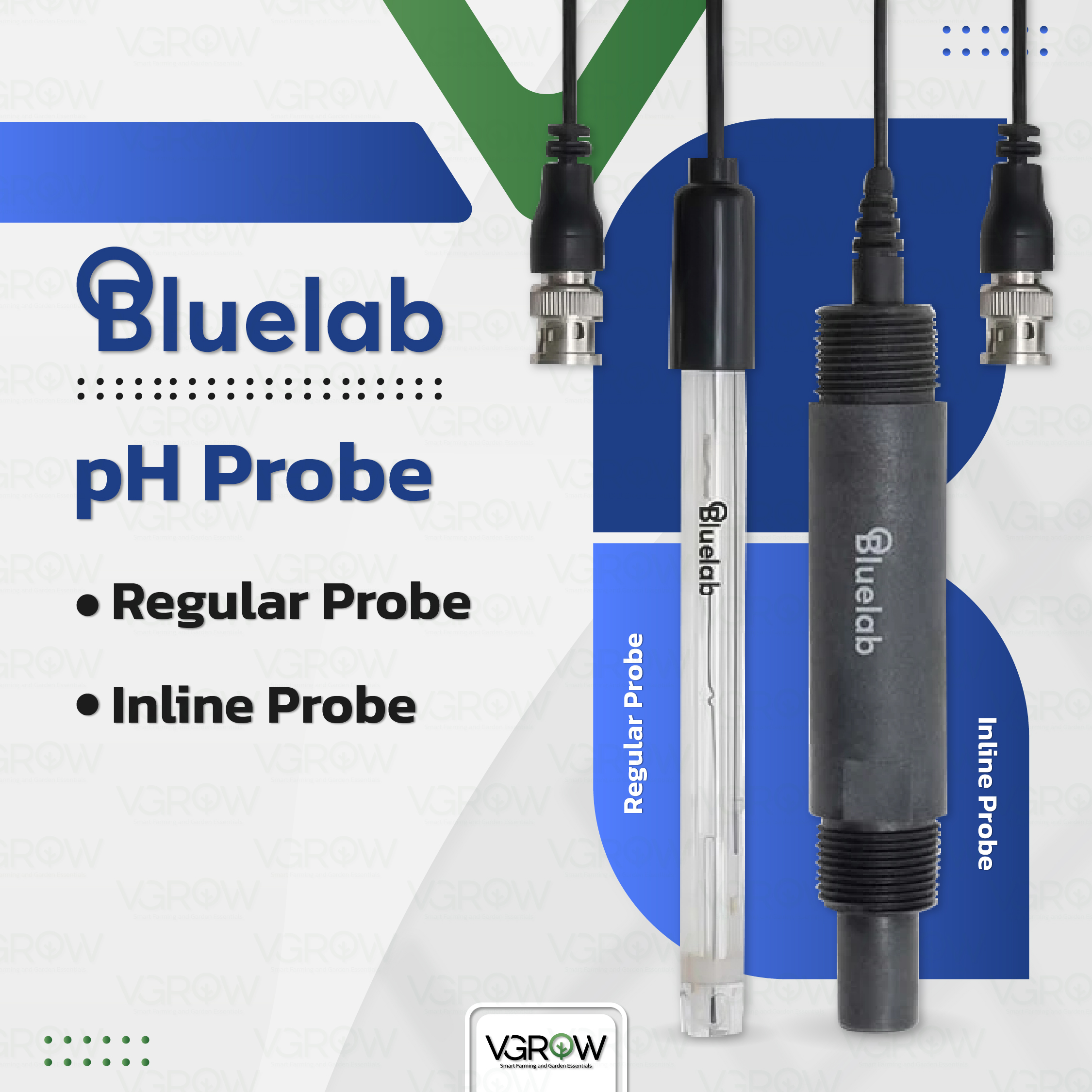 [ส่งฟรี] Bluelab pH Probe / Inline Sensor ชุดหัววัดค่า pH น้ำ บลูแลปหัว ...