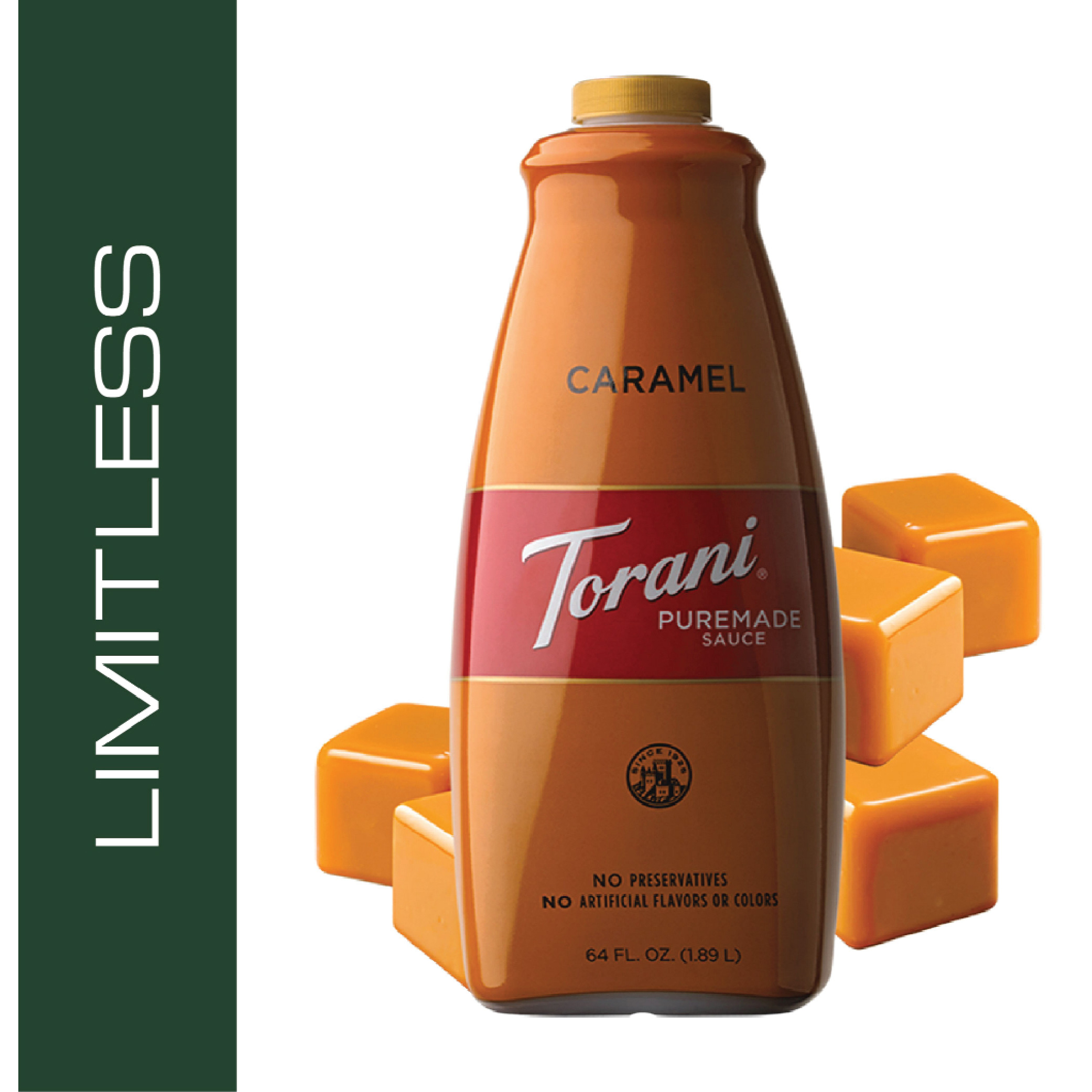 LIMITLESS | Torani Puremade Caramel Sauce ซอสโทรานี่ เพียวเมด รสคาราเมล ...