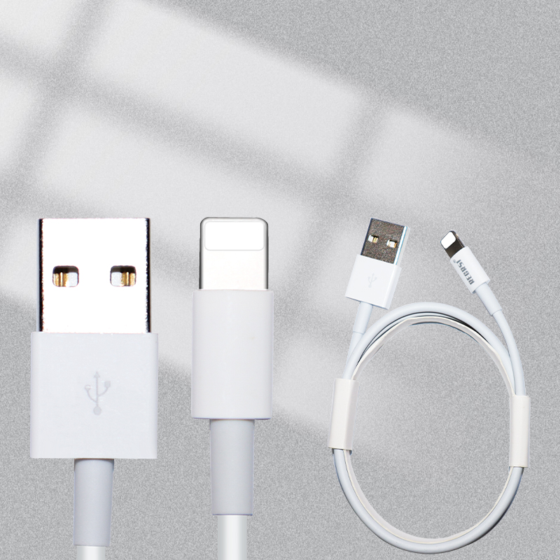 สายชาร์จ iPhone USB/5W/ 2A สายชาร์จ USB 1M สายชาร์จไฟเร็ว สำหรับไอโฟน ...