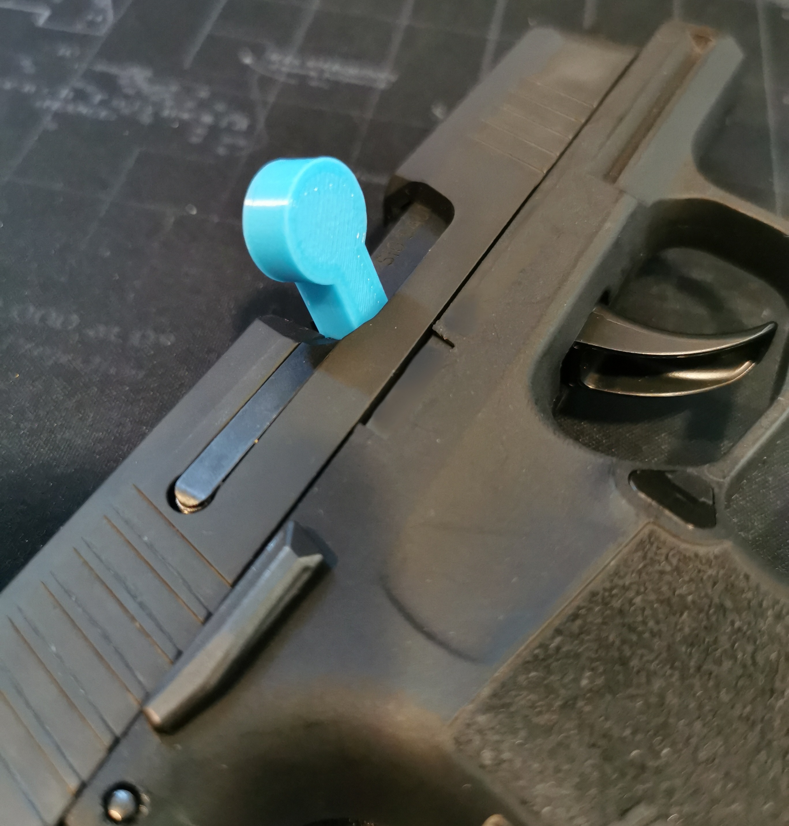 Pistol Safety Chamber Flag 9mm 9มม หมุดสอดลำเพลิง ค้างสไลด์ - V1 ...