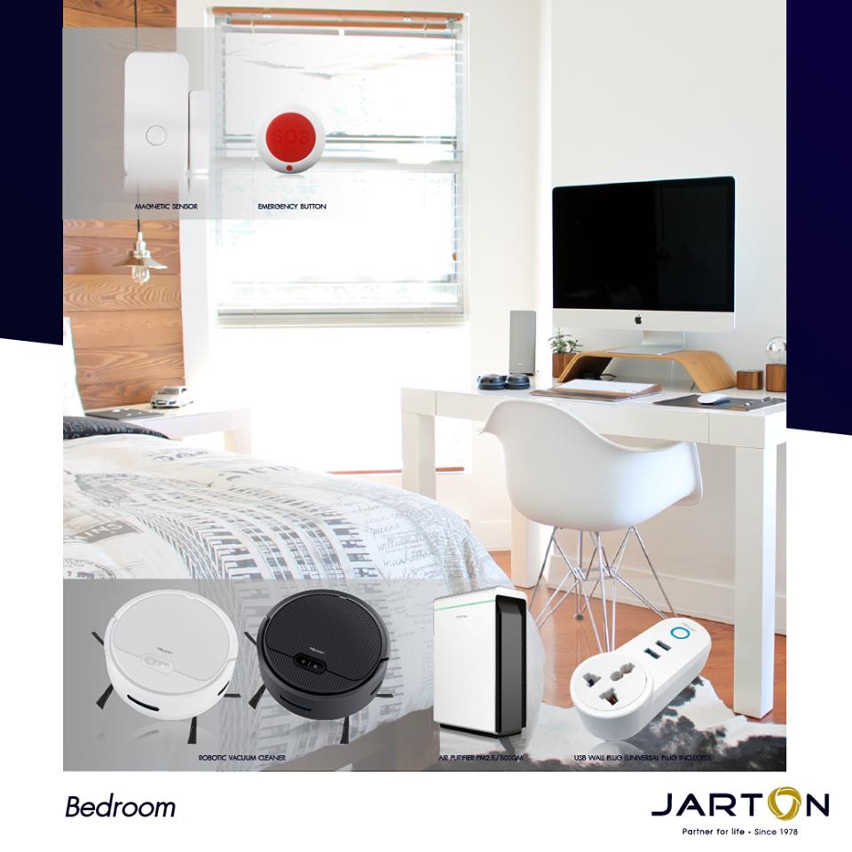 JARTON Smart Home ชุด Gateway RF433 สัญญาณกันขโมย พร้อมอุปกรณ์ สมาร์ท ...