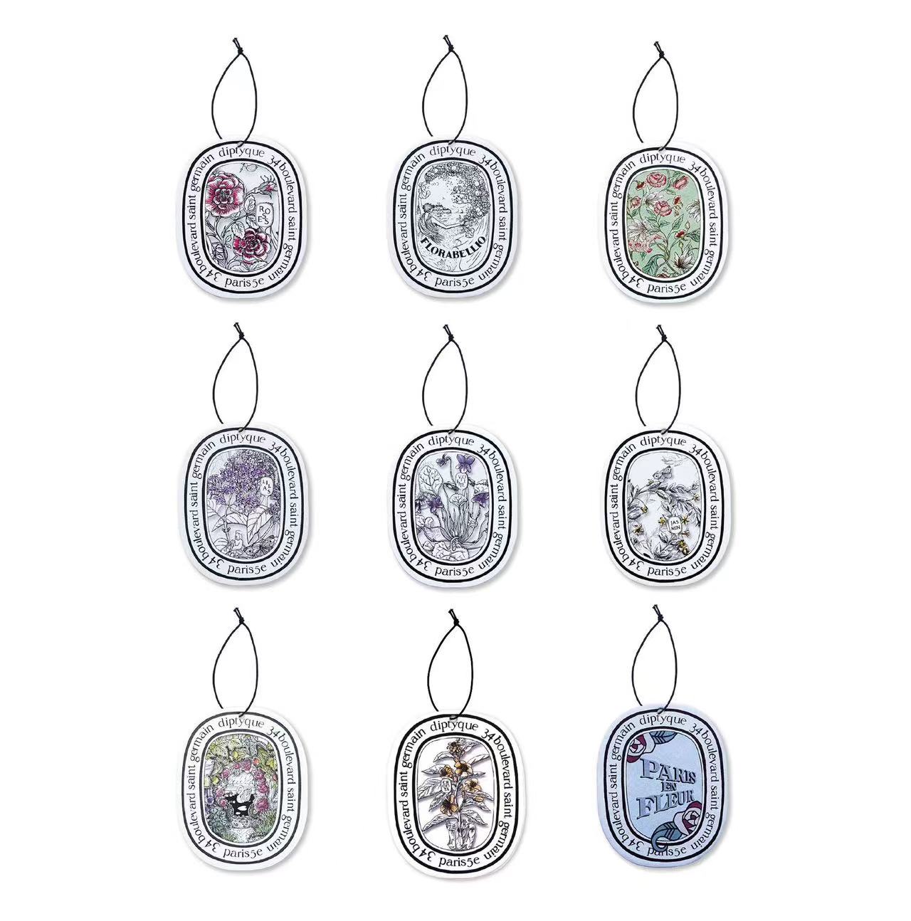 Flower fragrance plates tree fragrance plates car perfume plates ...
