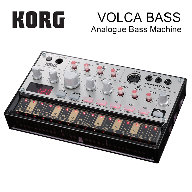 Korg Volca Bass og Bass Machine Electribe-Inspired Sequencer for the ...