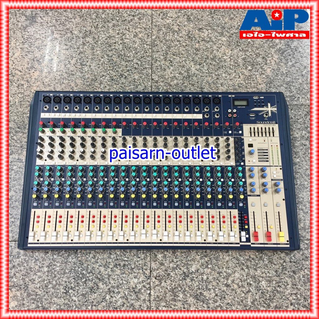 SOUNDCRAFT NANO M24 MIXER มิกเซอร์อนาล็อก เครื่องผสมสัญญาณเสียง mixer ...