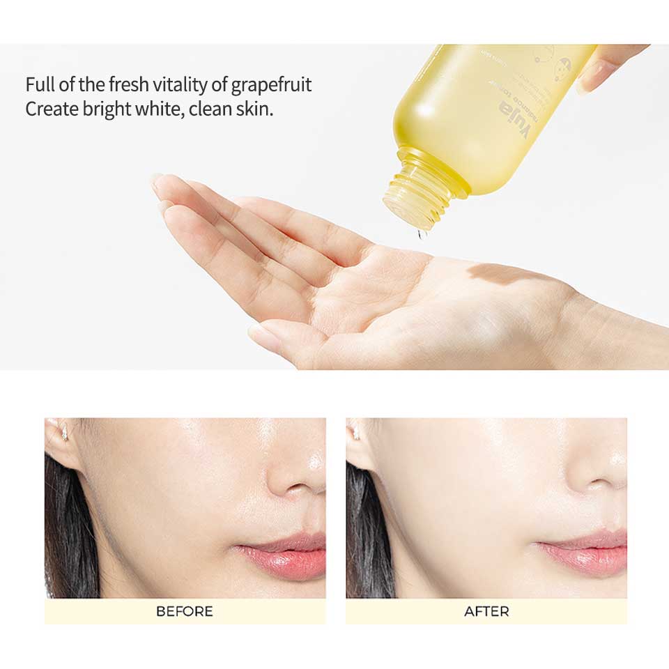 TTAT Yuja Radiance Toner 180ml Vitality-boosting Refreshing Watery ...