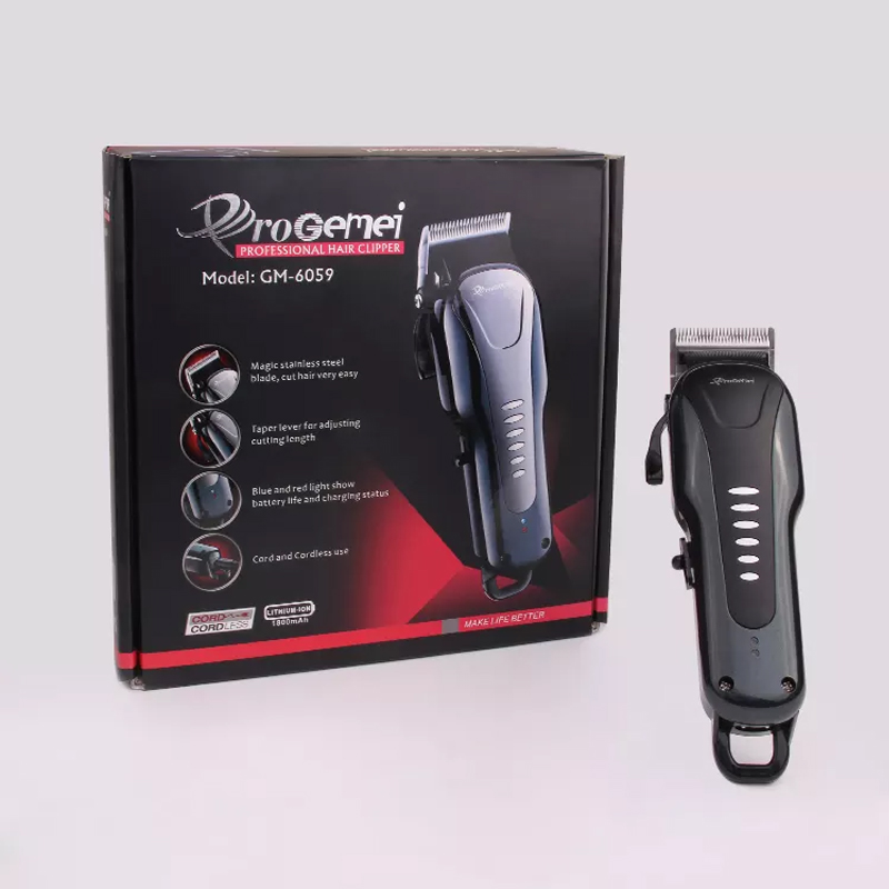 ปัตตาเลี่ยน Gemei ProGemei บัตเตอร์เลี่ยน ไร้สาย ปัตตาเลี่ยนตัดผม ที่ตัดผม ปัดตาเลี่ยน แบตเลี่ยน ...
