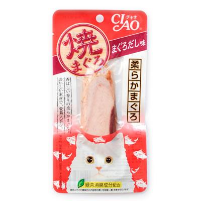 Ciao Tuna Yaki ขนมแมว ขนมกินเล่น ชิ้นปลาทูน่าย่าง รสปลาทูน่ามากุโระ (TSC-01) สำหรับแมวทุกสาย ...