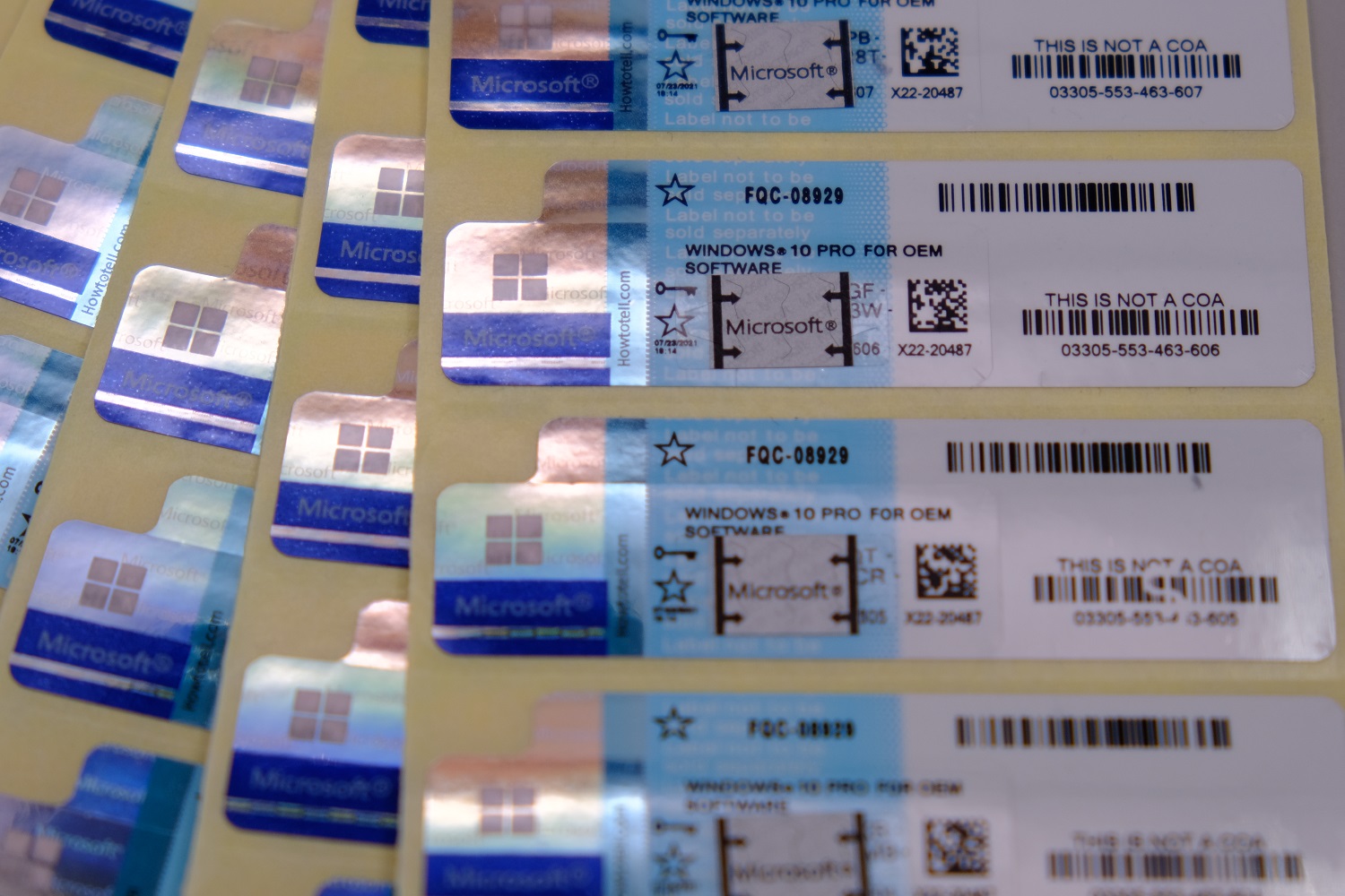 Windows 10Pro,11Pro-OEM Key พร้อม Sticker - VIP-InMar - ThaiPick