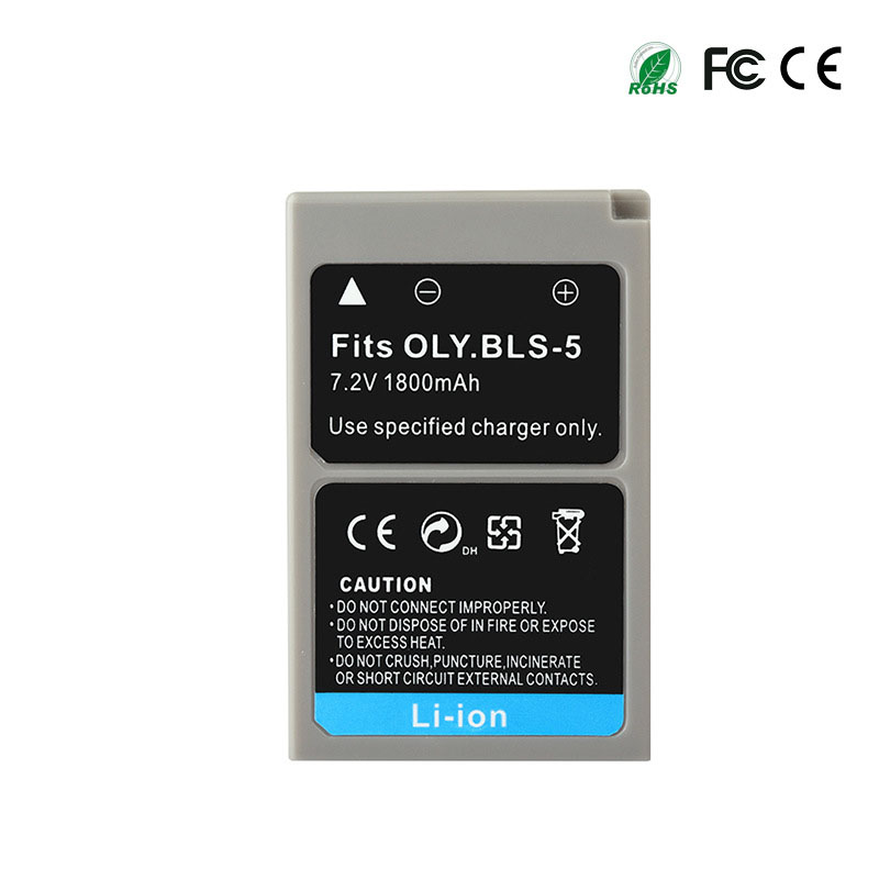 แบตเตอรี่กล้อง 2 ก้อน แท่นชาร์จ OLYMPUS ( BLS-5 BLS-50 BLS5 ) สำหรับ ...