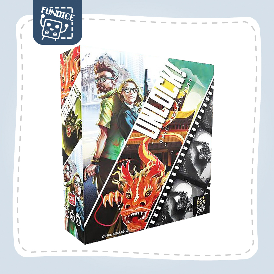 Fun Dice: Unlock! Epic Adventures Board Game - Fun Dice Board Game ...